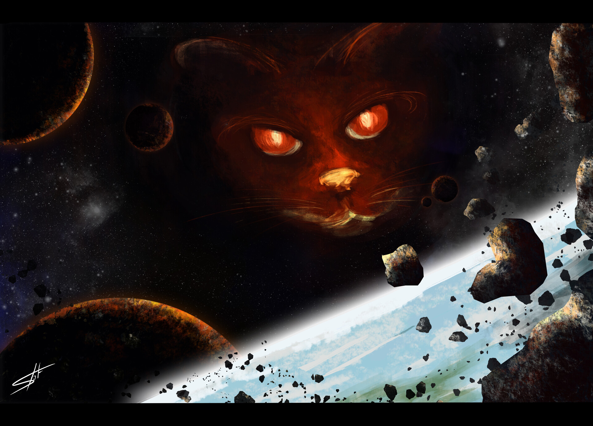 ArtStation - Cat Space