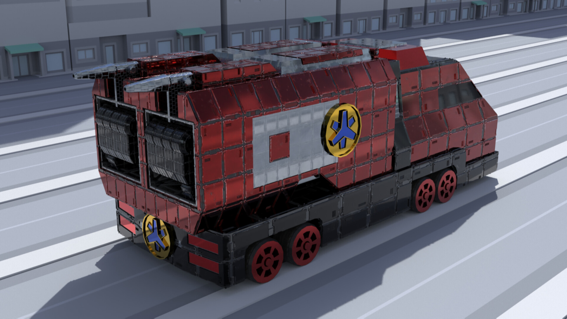 Alvaro Rodriguez - Pyro Rescue 1 / 99Machine Red Ladder