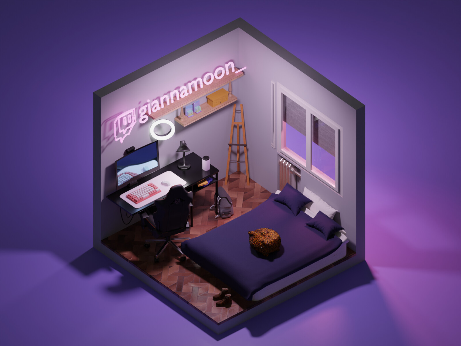 ArtStation - [THE BACKROOMS: VOL I]::Steamer's hideout