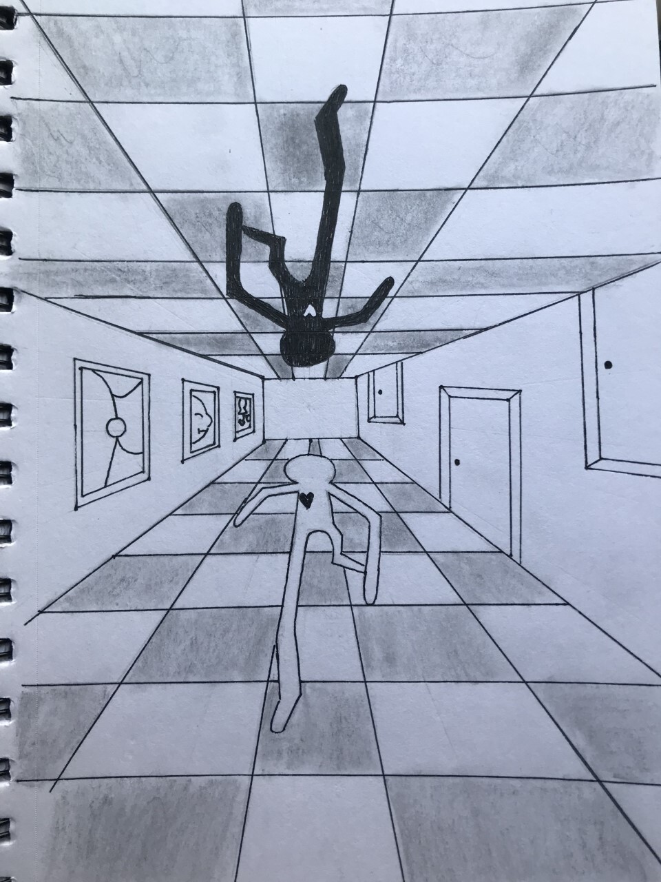 ArtStation - Walking Down the Hall