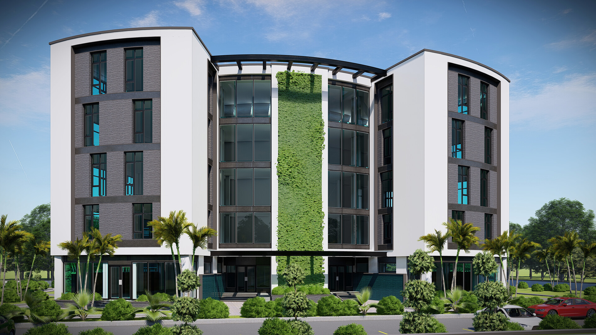 ArtStation - Alumni Building design