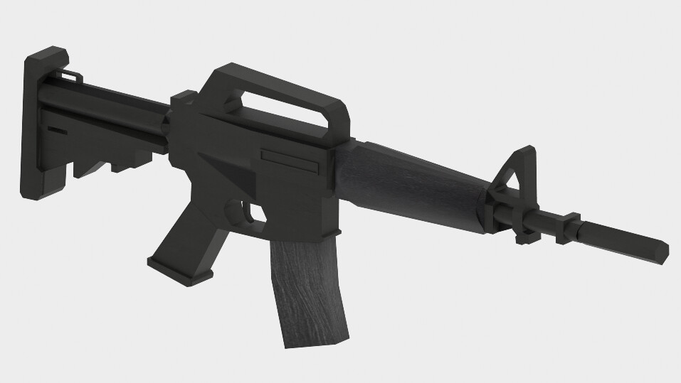 ArtStation - M16 Assault Rifle 3D Model
