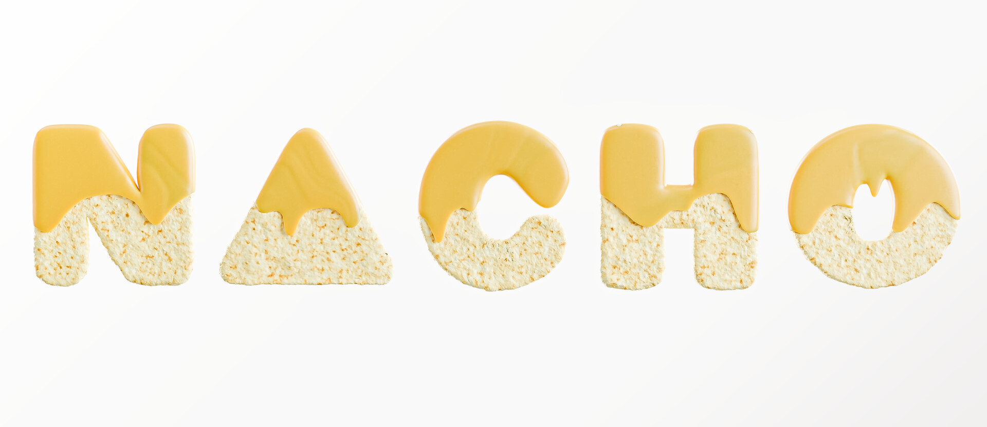 ArtStation - 3D "Nacho Text" Project