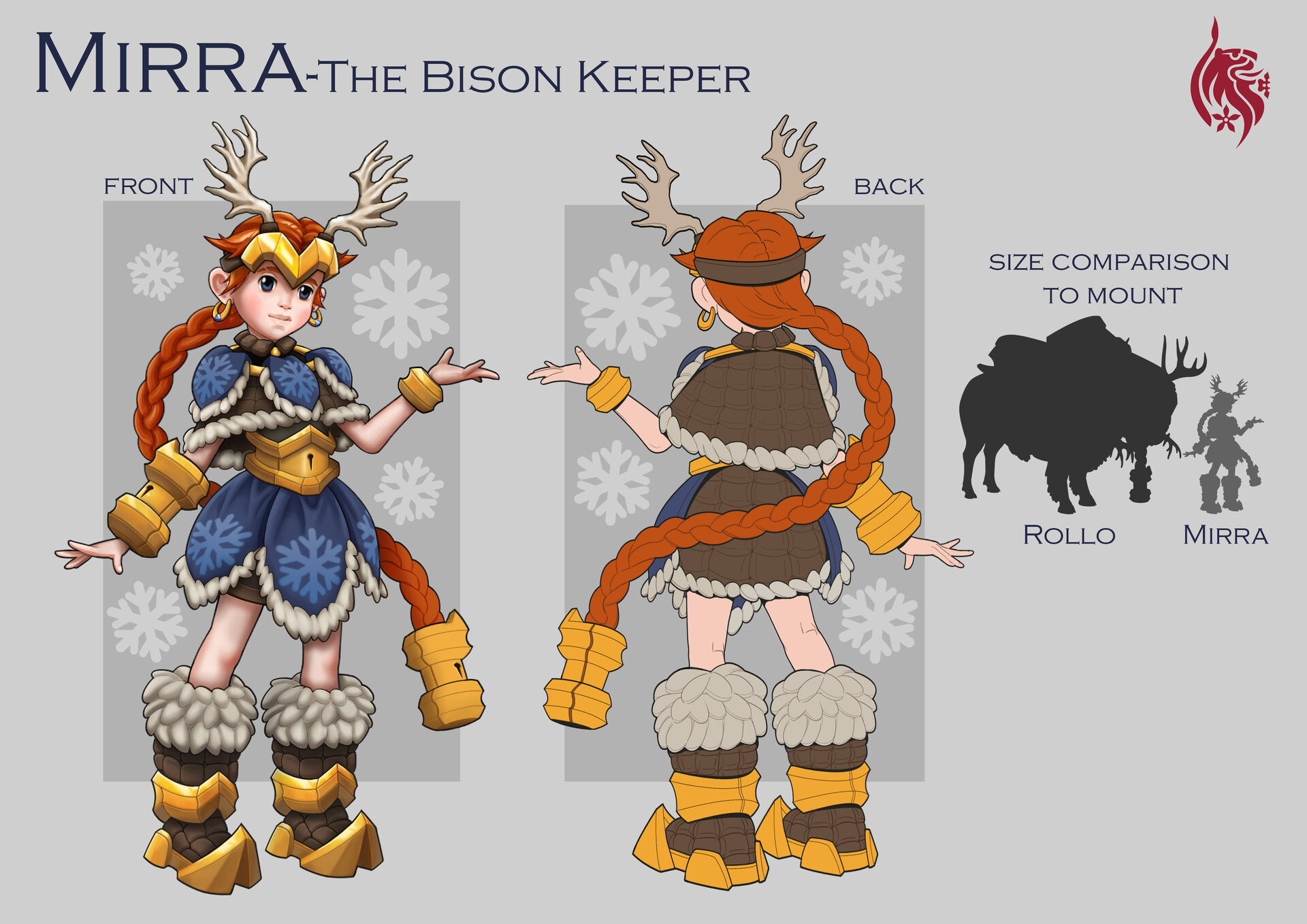 ArtStation - Mirra and Rollo Concept Art