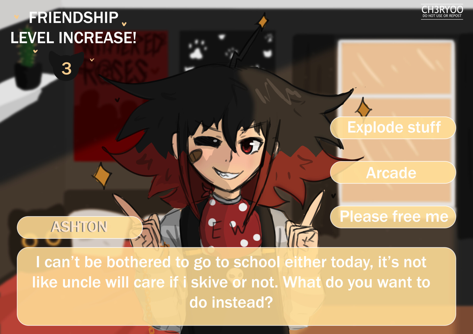 ArtStation - Visual novel frames