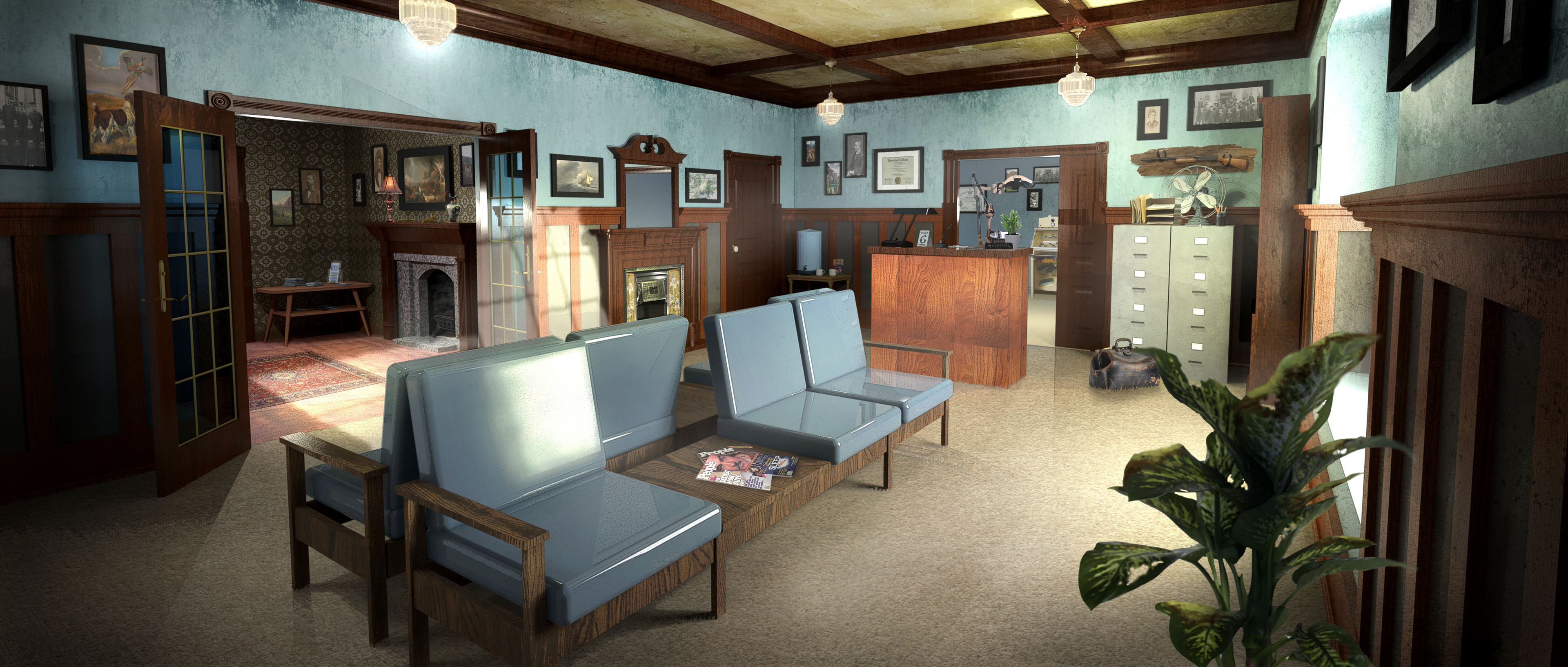 Glen Schroeder - "Virgin River" concept art