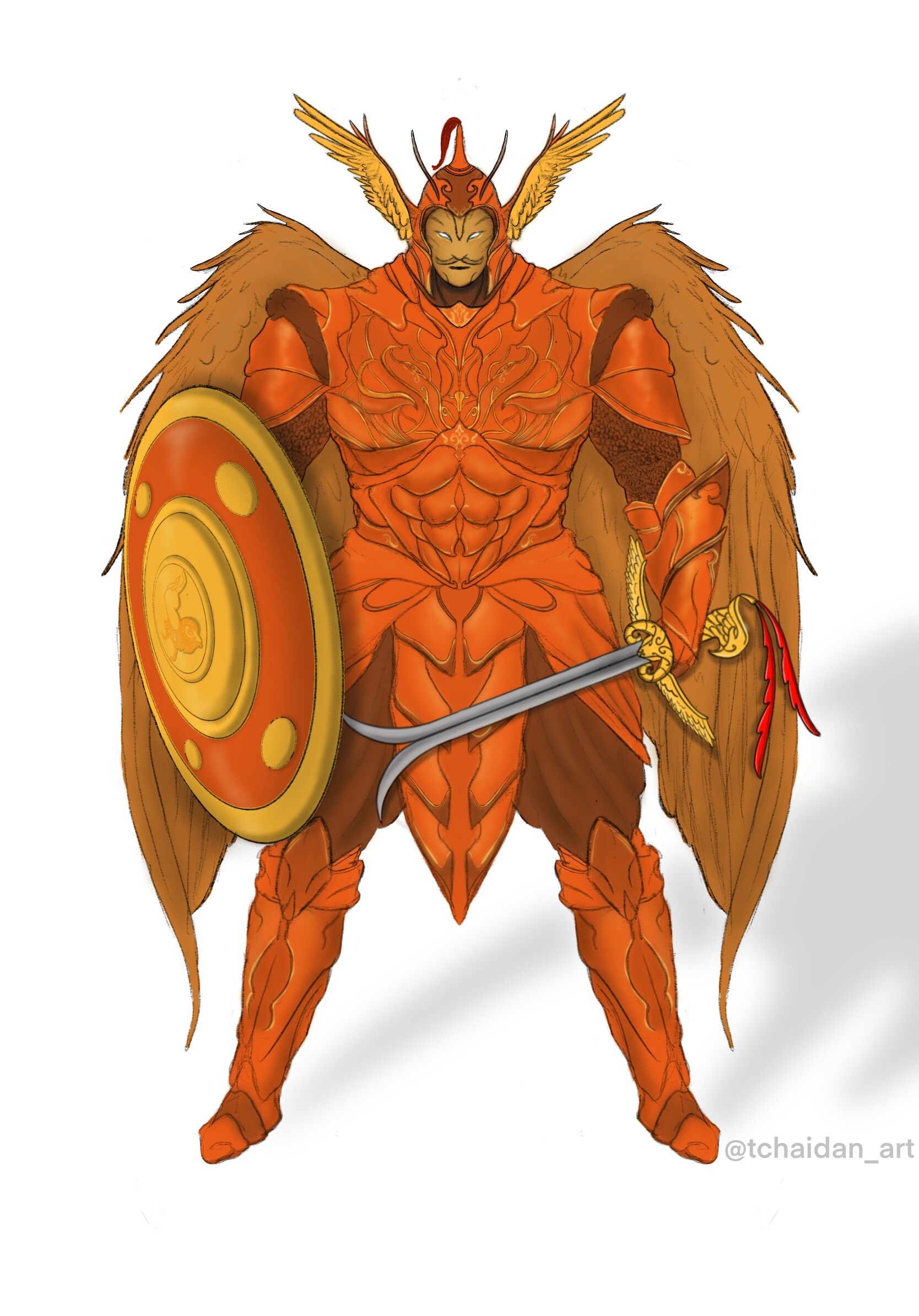 ArtStation - Kyzaghhan Khan - The Turkic God of War