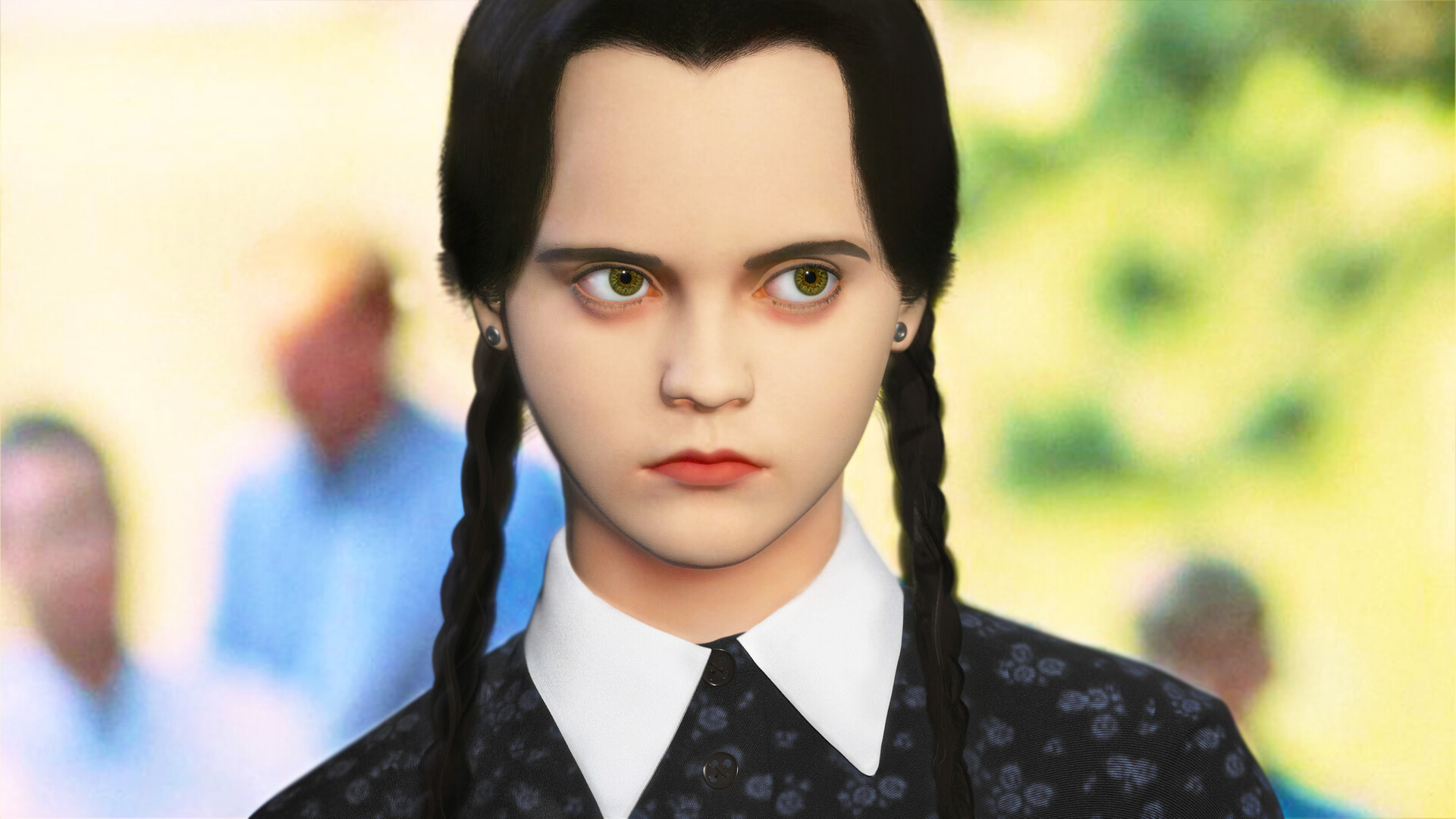 ArtStation - Photorealistic 3d model of Wednesday