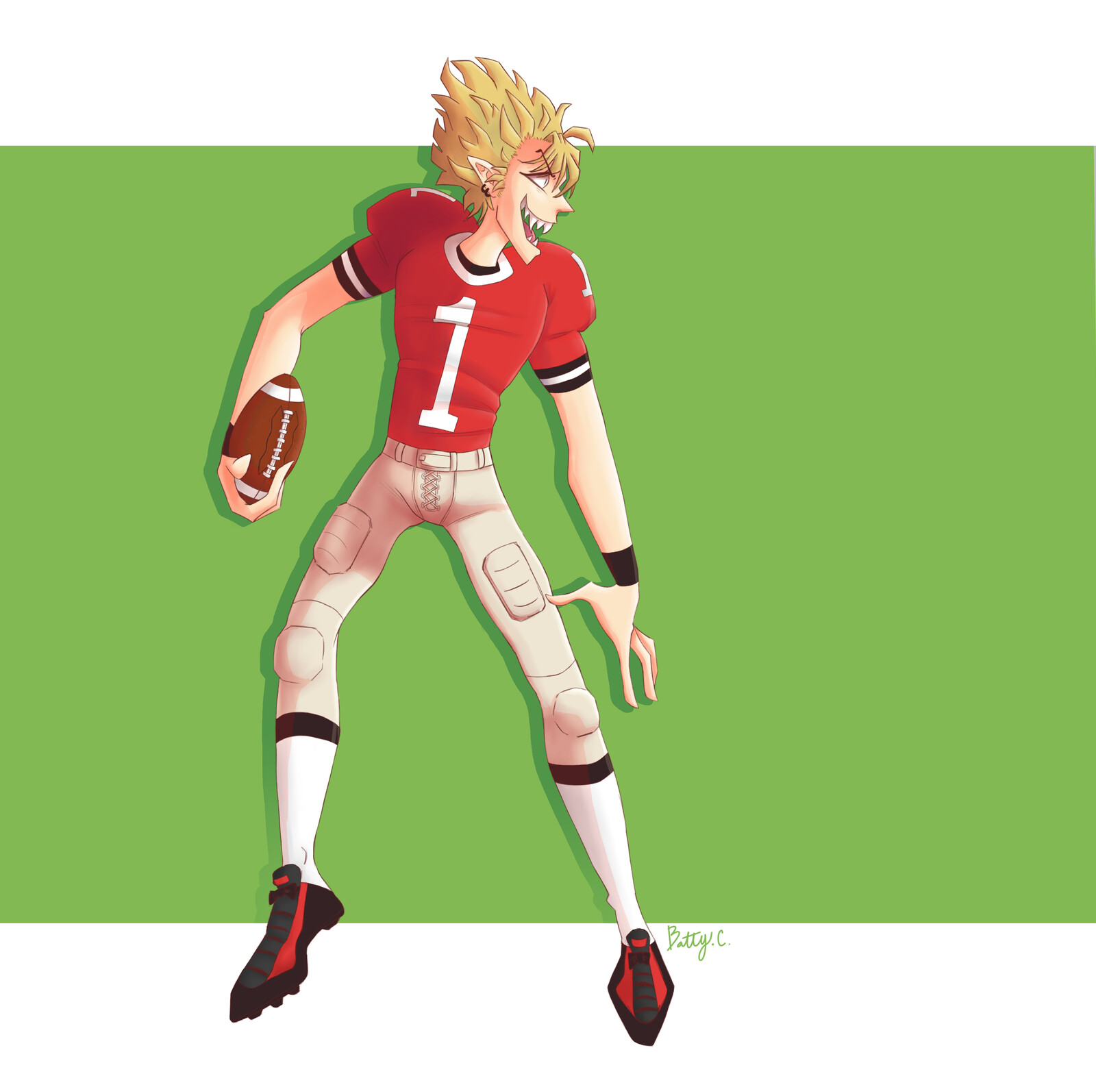 Victoria Trudeau - Eyeshield 21 - Hiruma Yoichi