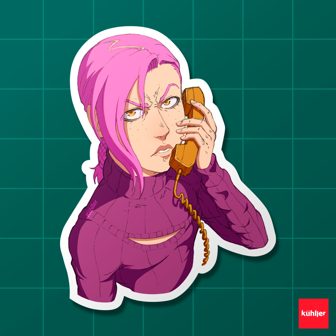 Kühller - Doppio, Diavolo & King Crimson Stickers