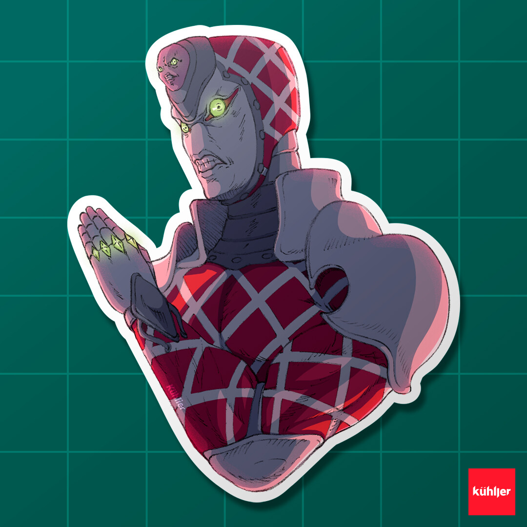 Kühller - Doppio, Diavolo & King Crimson Stickers