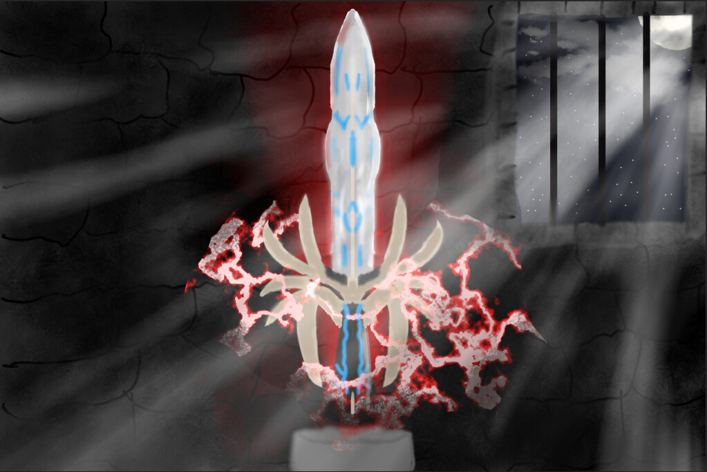 ArtStation - Legendary sword: Year one - Project 1 final piece