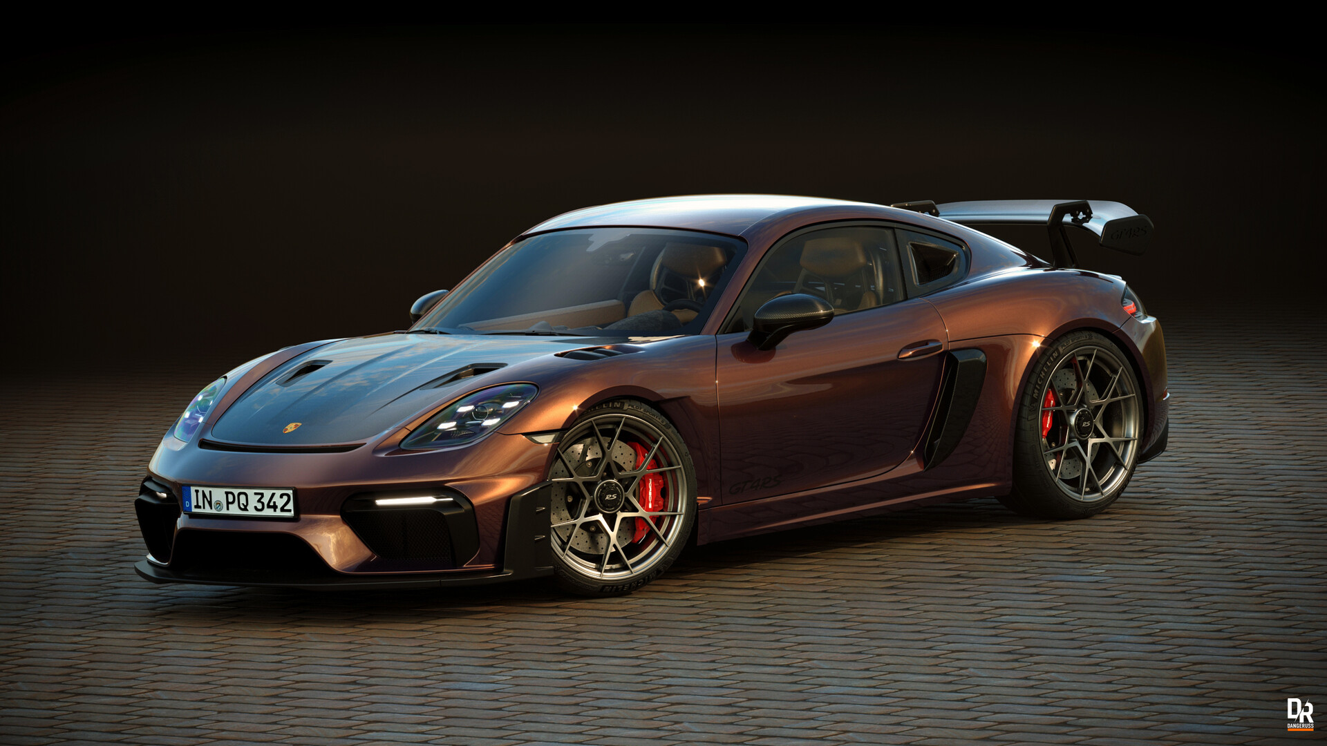 ArtStation - Porsche Cayman GT4 RS