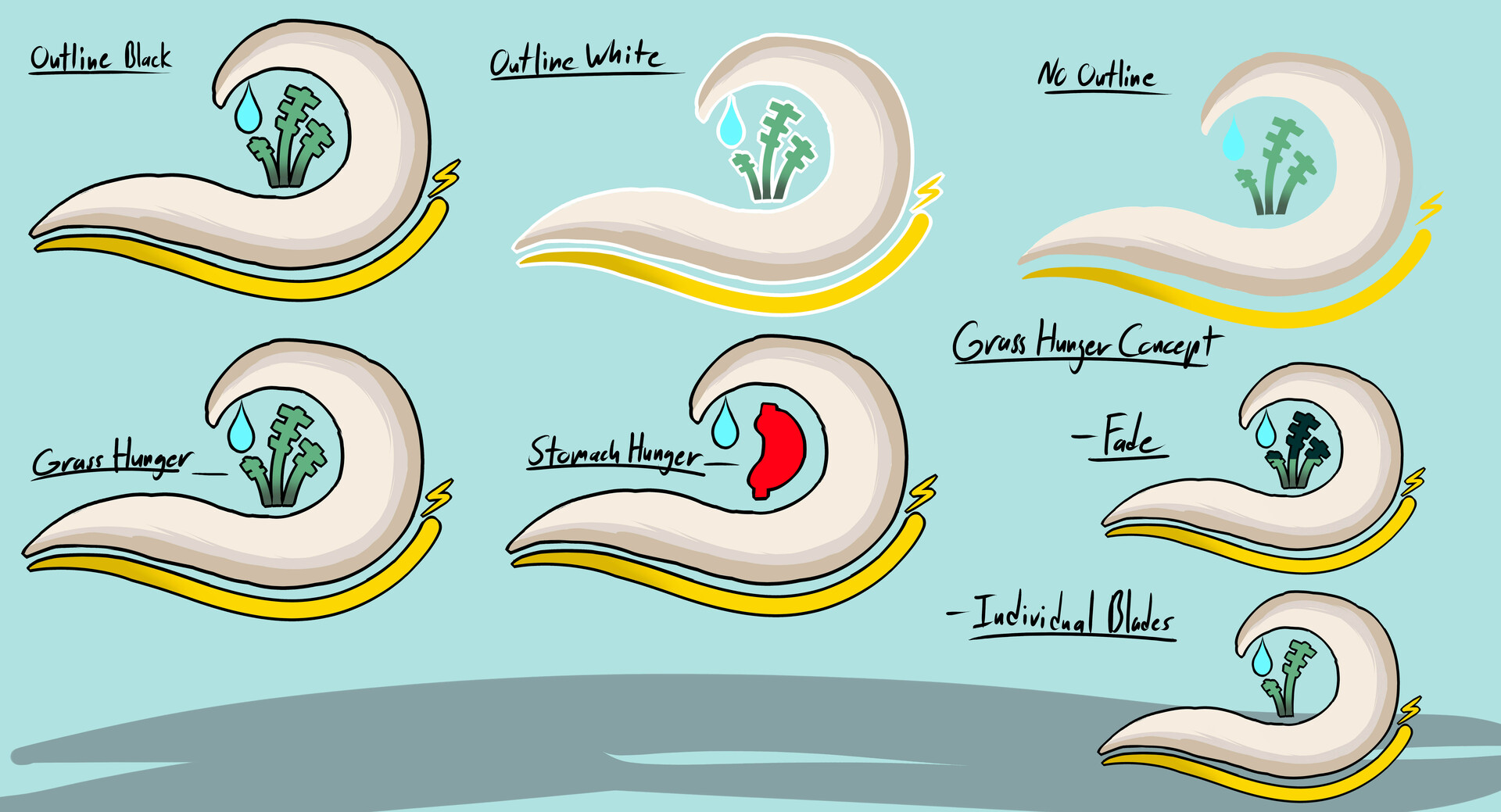 ArtStation - Survival Health Bar UI Concept Art
