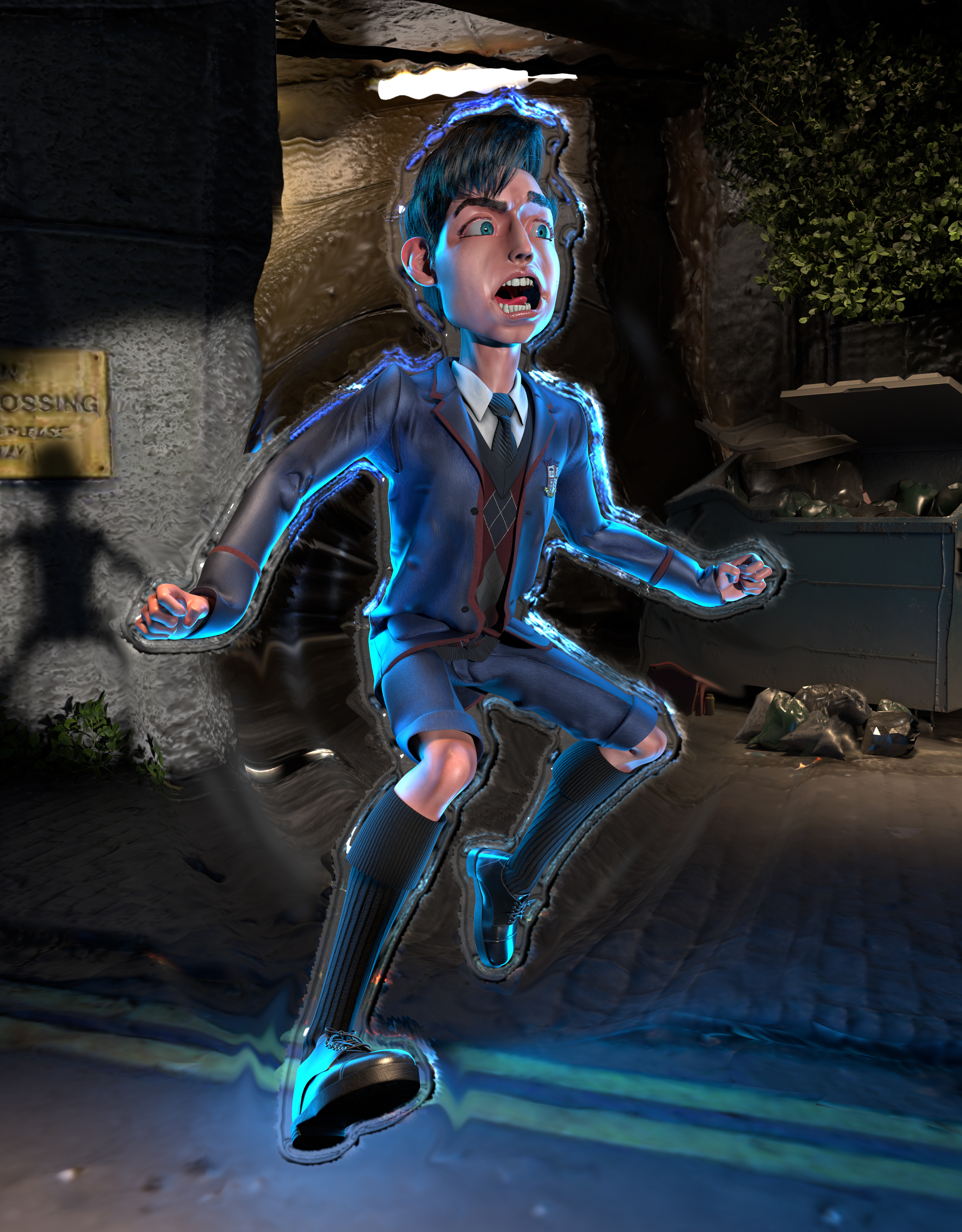 Alexandre Moura - Number Five - The Umbrella Academy