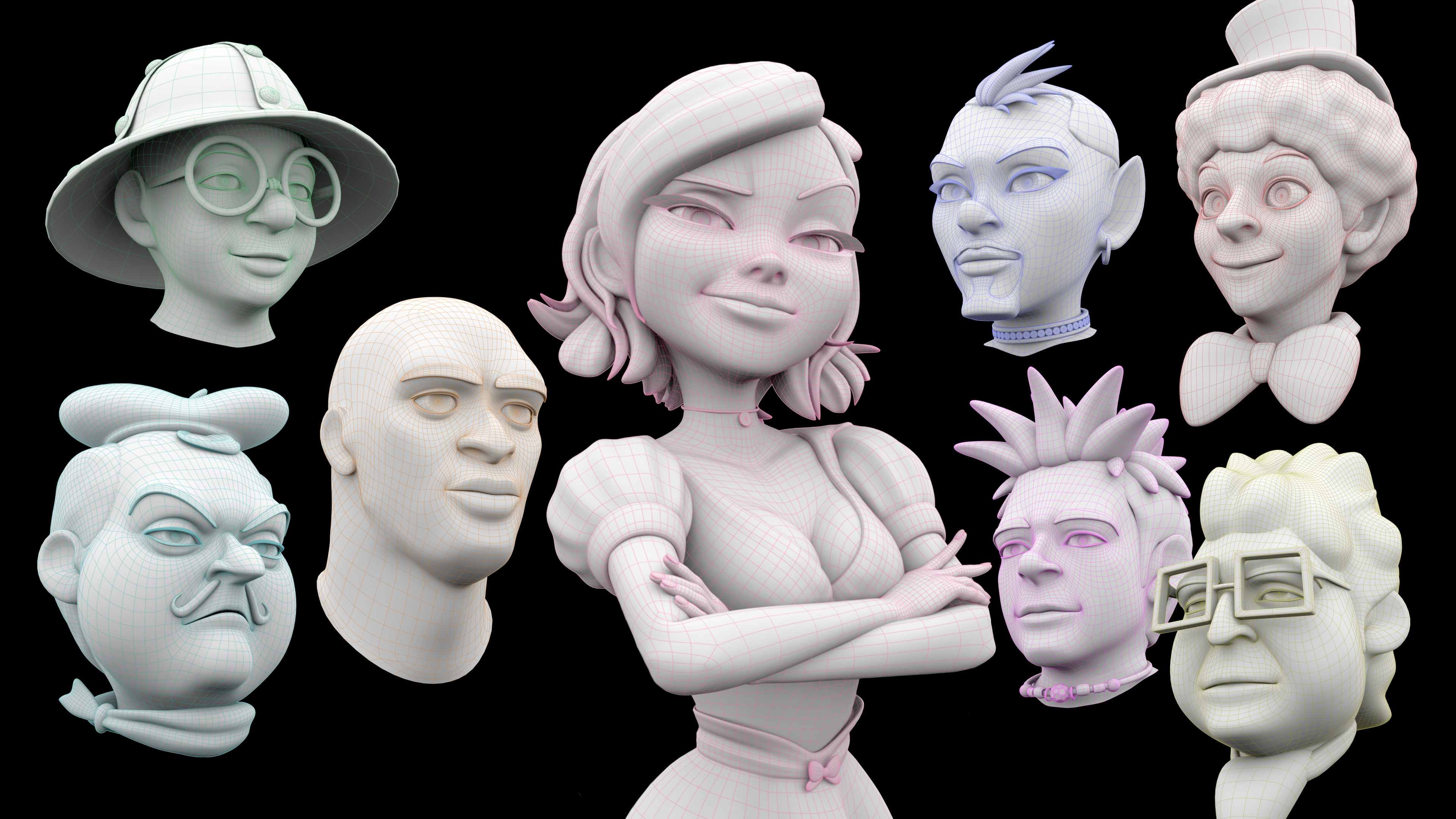 Alexis M. Centeno - Blendshape & Facial Morph Demos