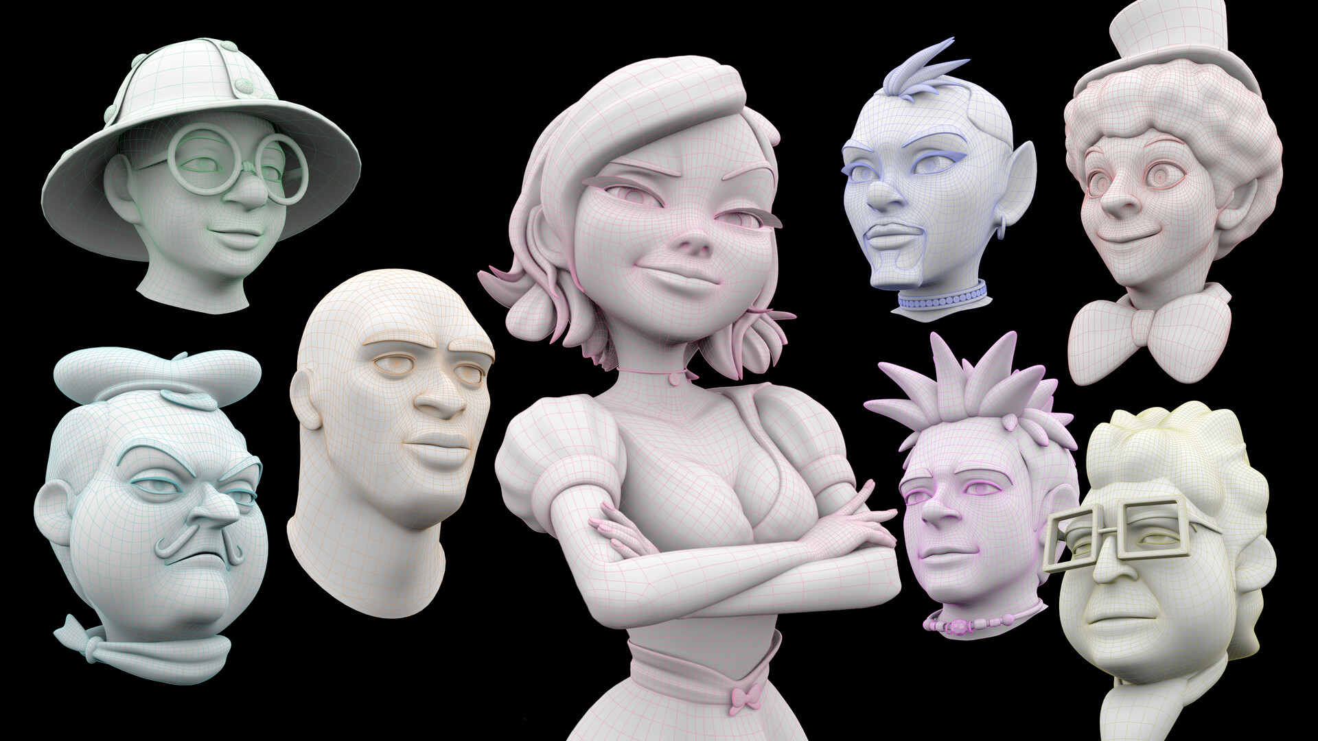 Alexis M. Centeno - Blendshape & Facial Morph Demos