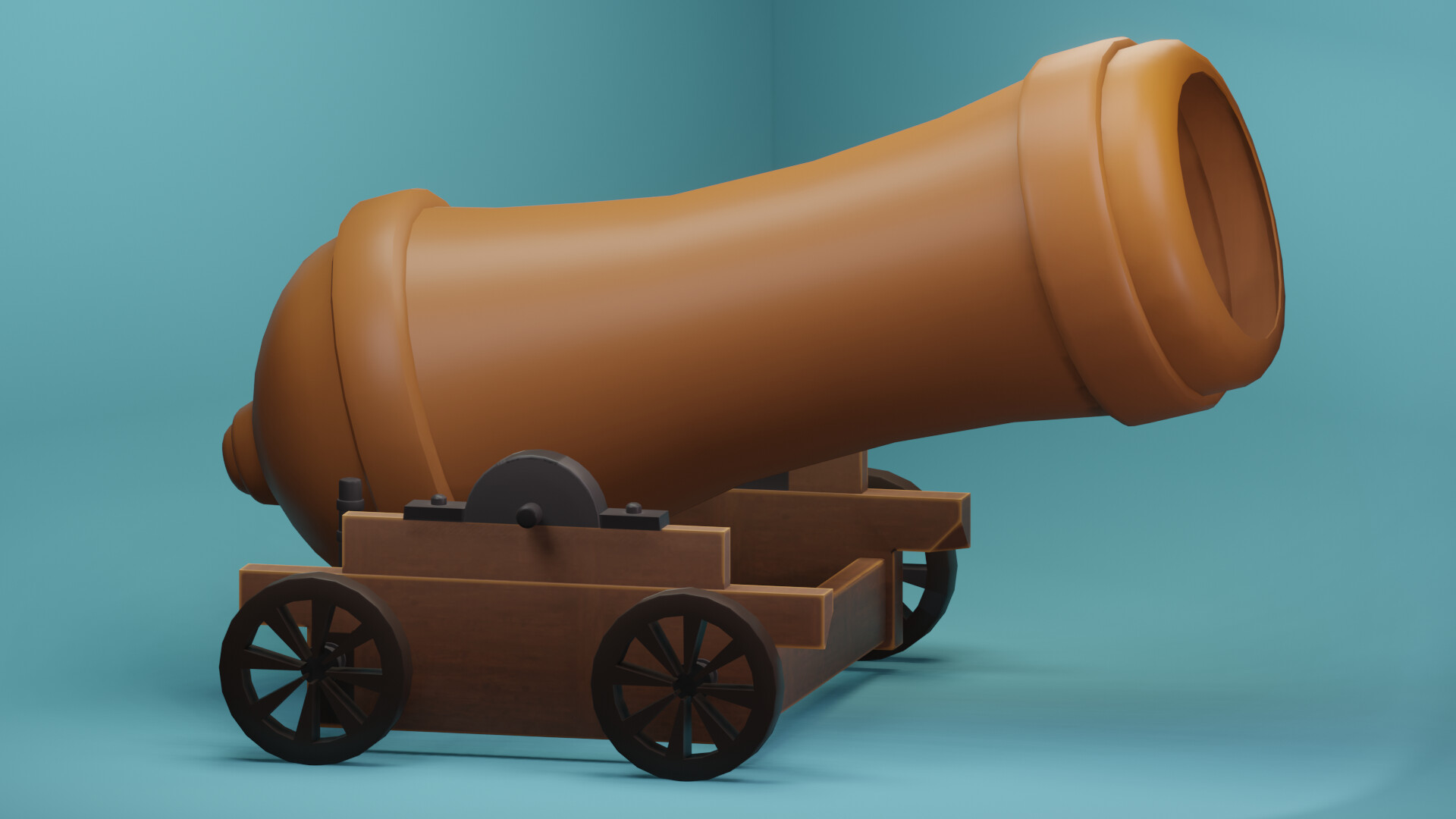 ArtStation - Stylized Cannon