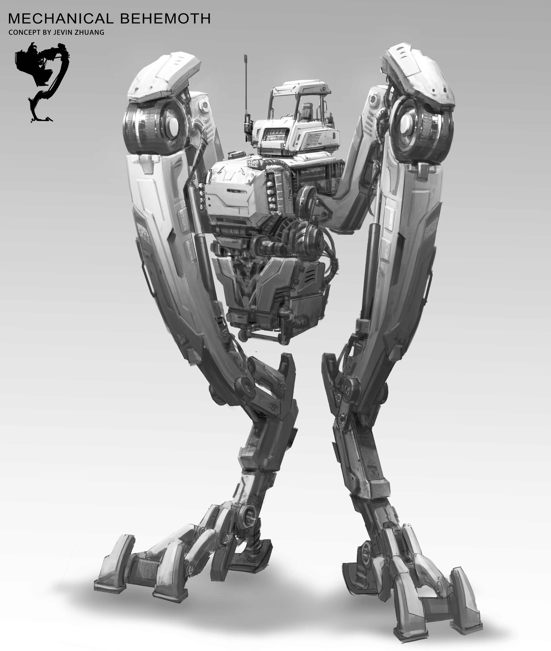 ArtStation - Mechanical behemoth