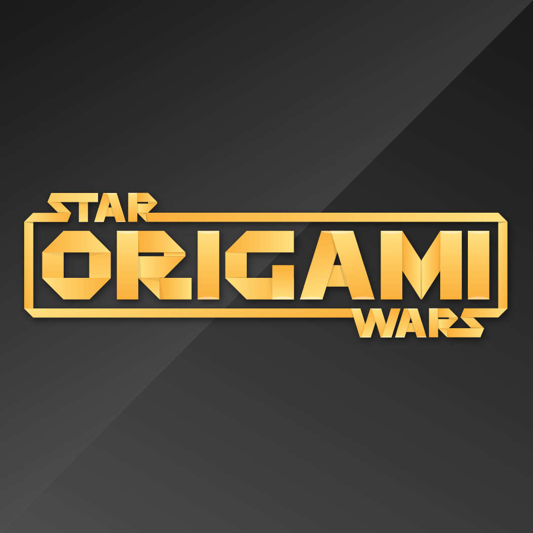 ArtStation - Star Wars Origami Logo