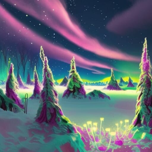 ArtStation - aurora borealis