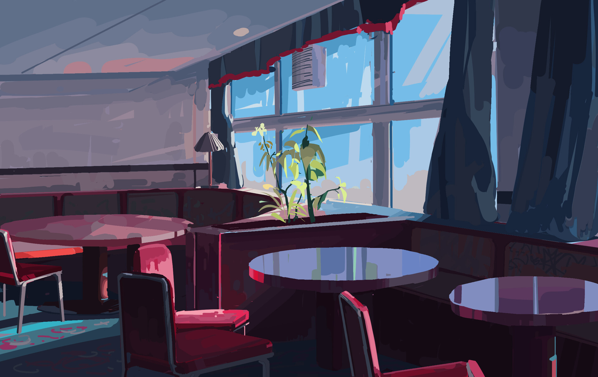 Zima·Blue - 色彩光影练习