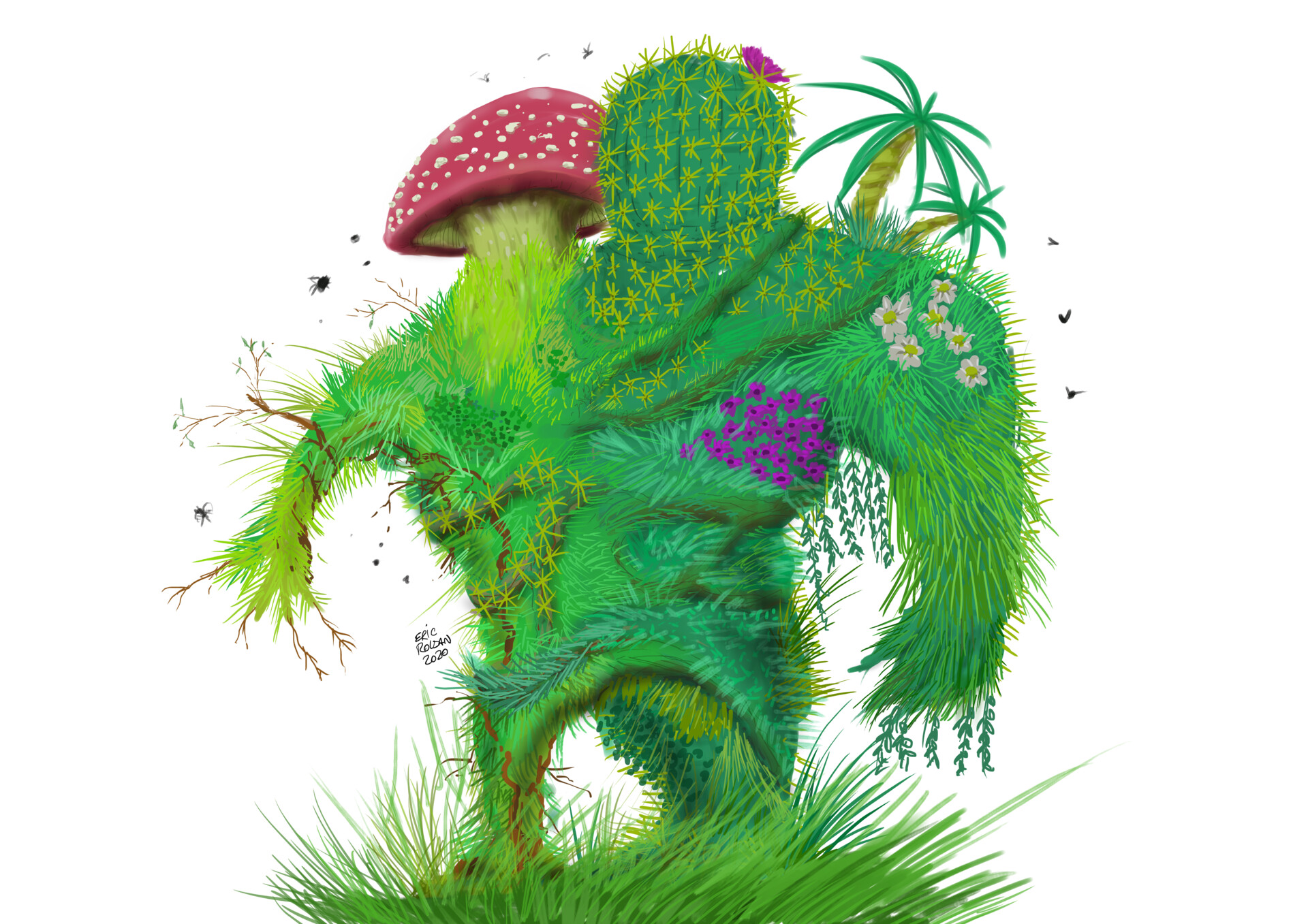 ArtStation - Plant Monster