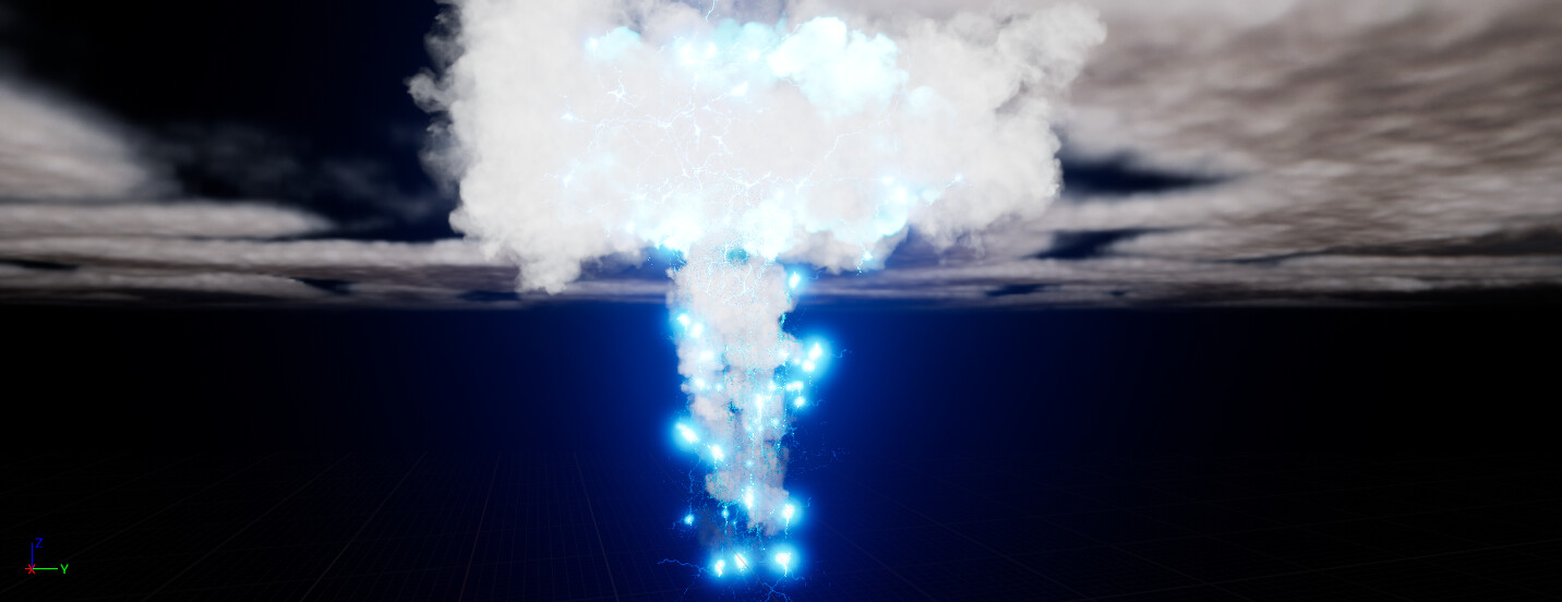 ArtStation - Clouds and thunder (unreal 5)