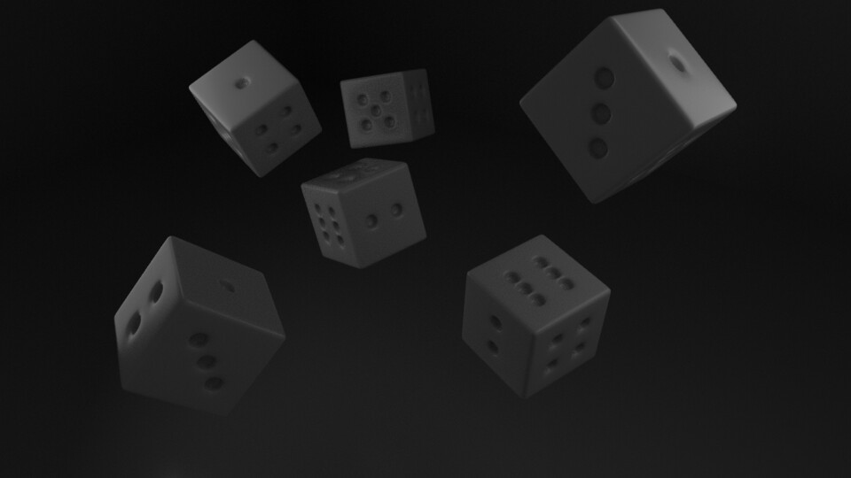 ArtStation - Modeled Dice - DIGM 1500 ETSU