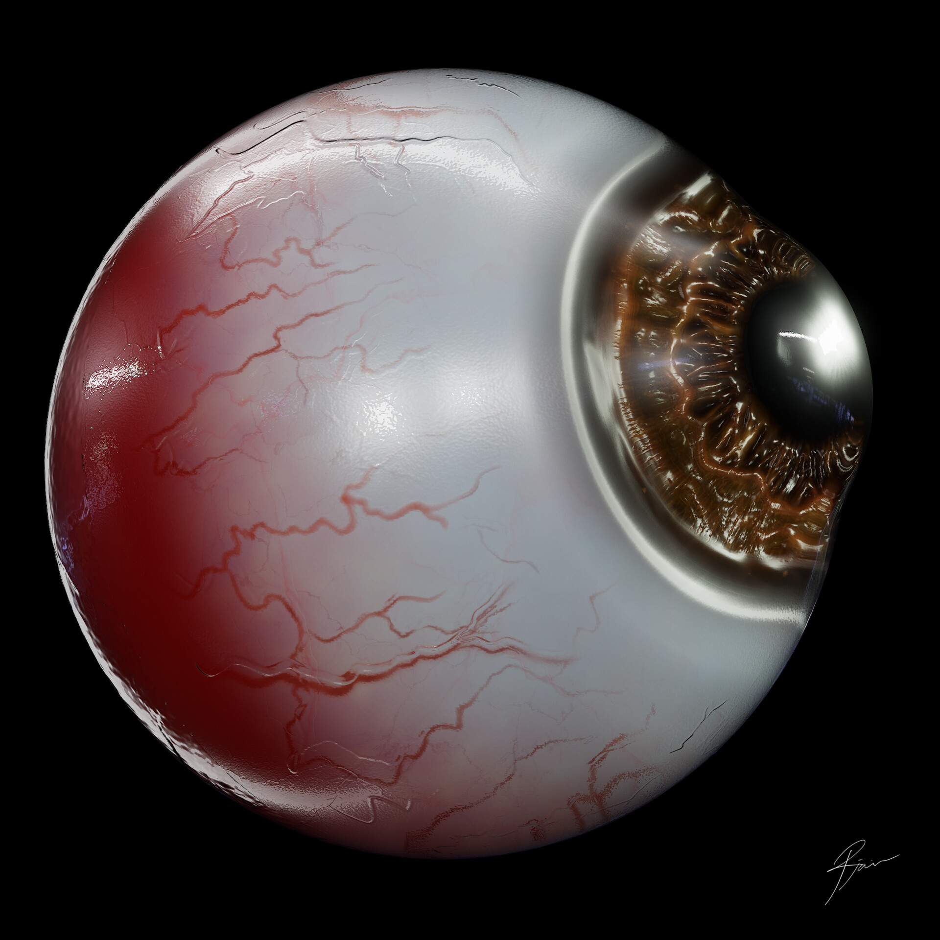 ArtStation - Game Ready Eyes - Realtime