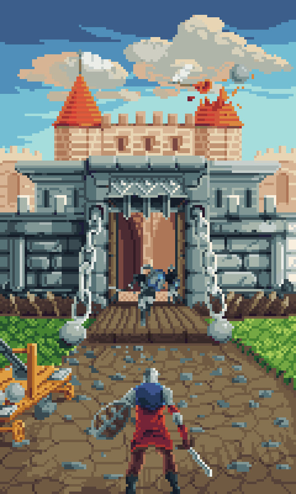 ArtStation - Defend and besiege cover art