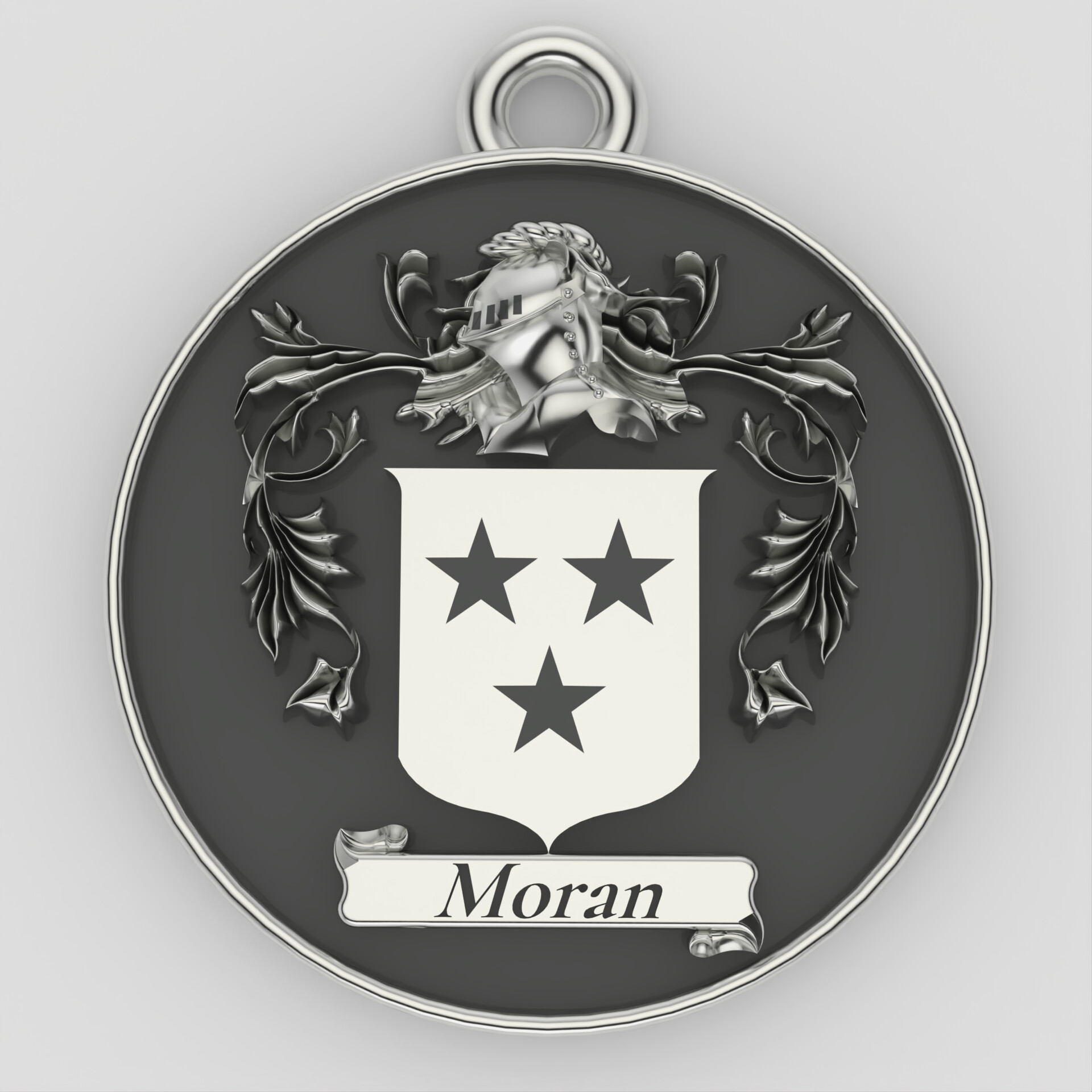 ArtStation - Silver Moran Medallion