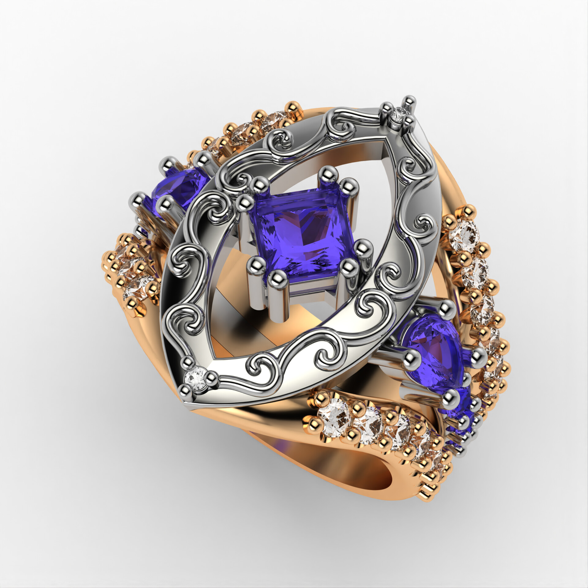 ArtStation - Shield of Athena Ring