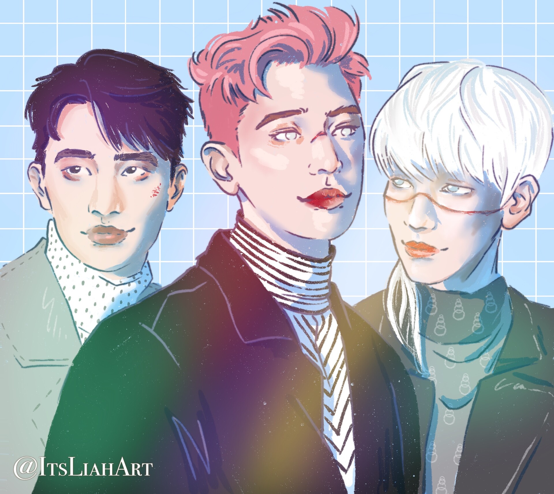 ArtStation - EXO polaroid set