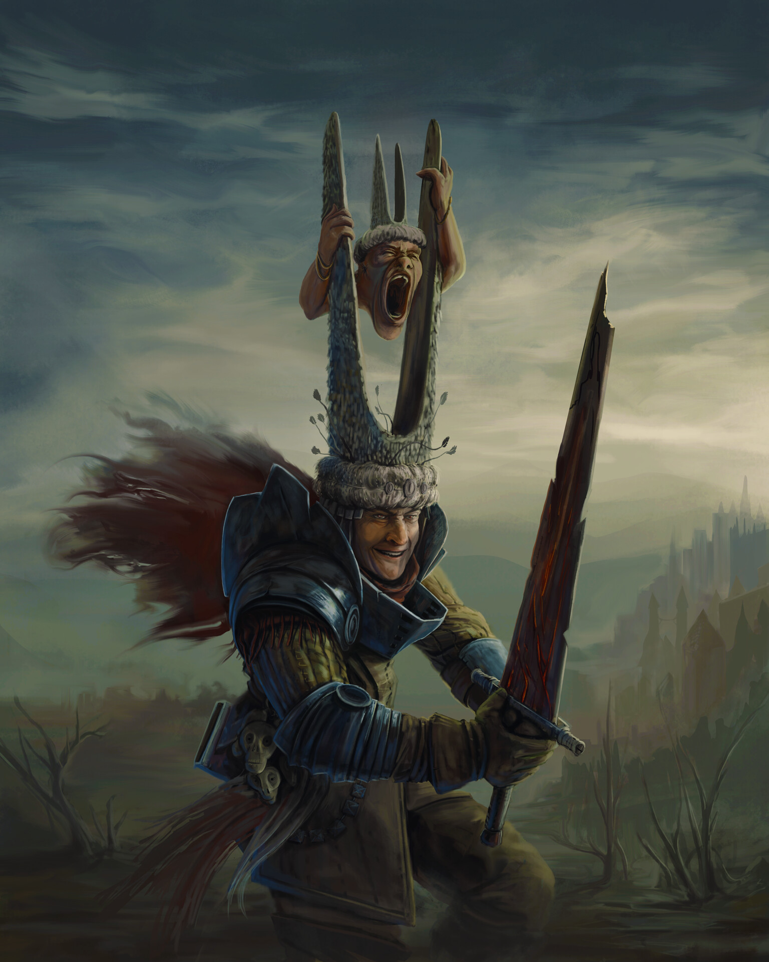 ArtStation - Mad knight