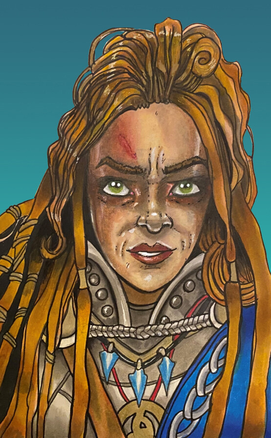 Celtic War Face Paint Designs