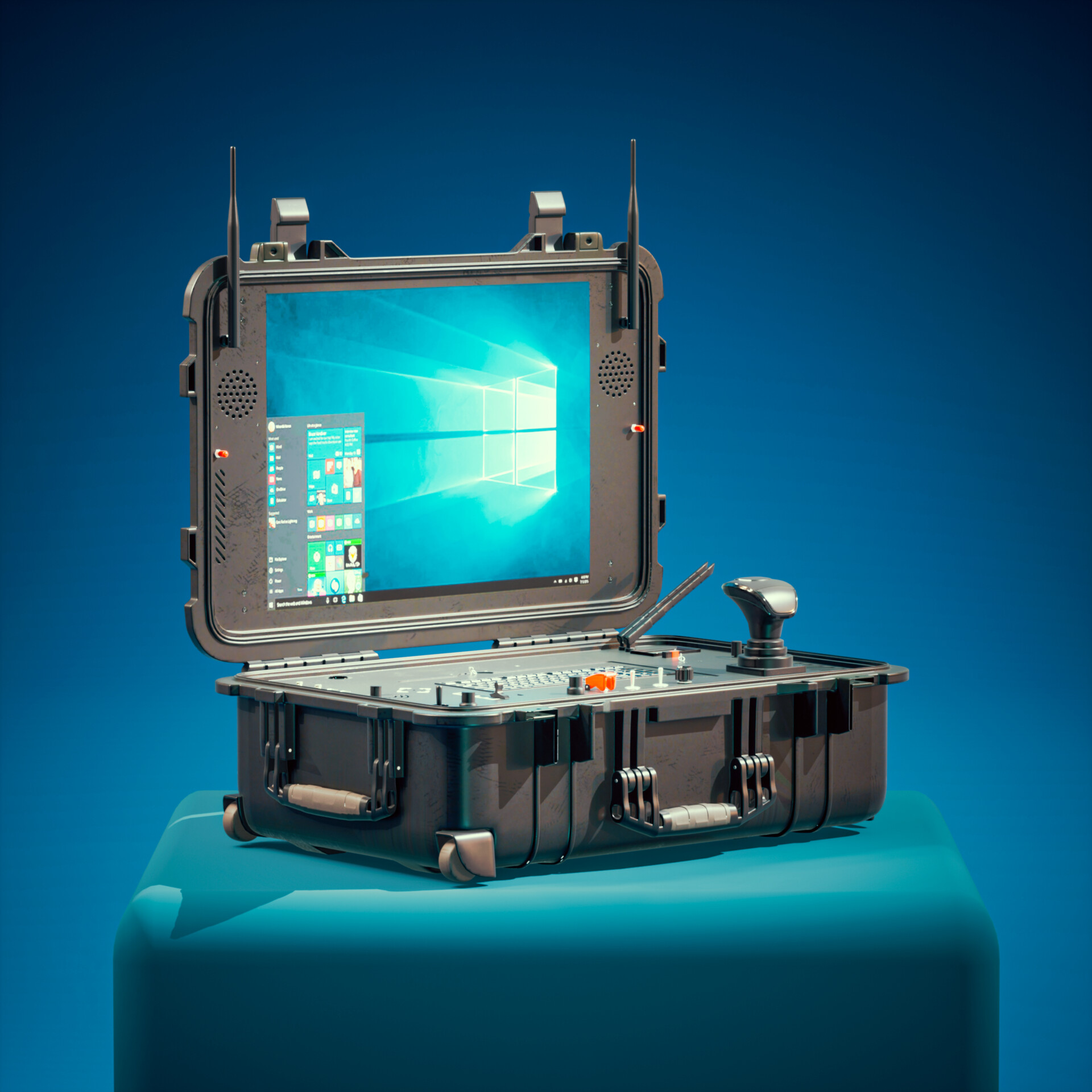 ArtStation - Desert Rotor - 12PCX HOTAS V2 Ground Control System