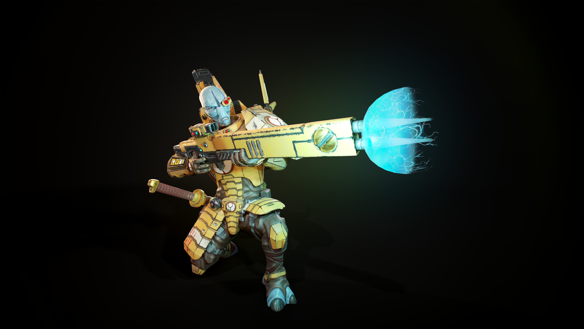 Alex Pitt - The lone surviving T'au Fire Warrior