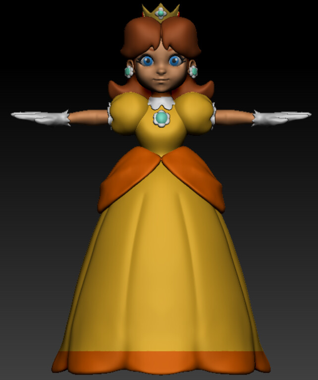 ArtStation - Daisy Sculpting - Zbrush