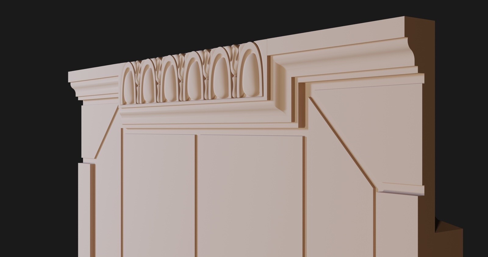 ArtStation - Architectural cornice