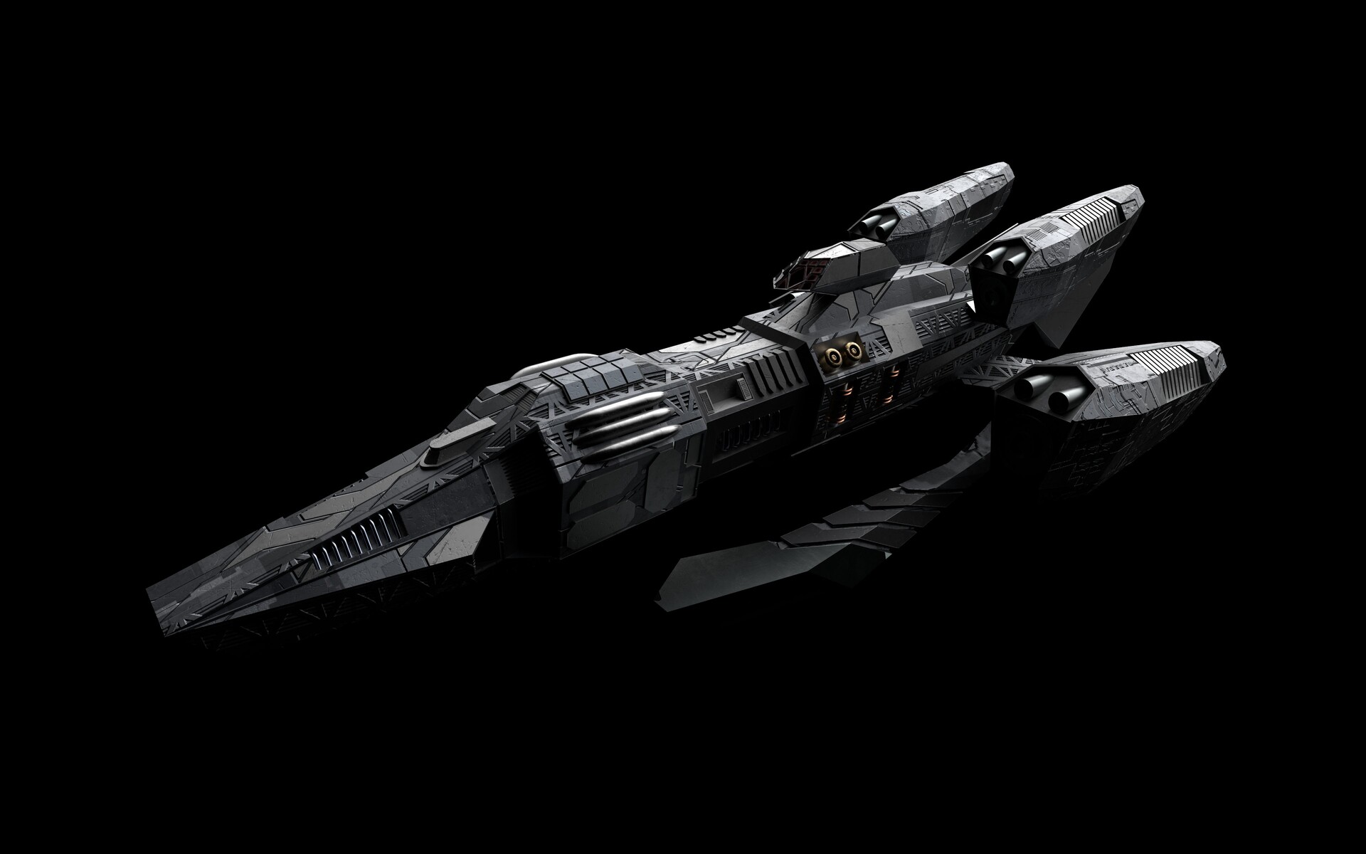 ArtStation - Capital Class Spaceship