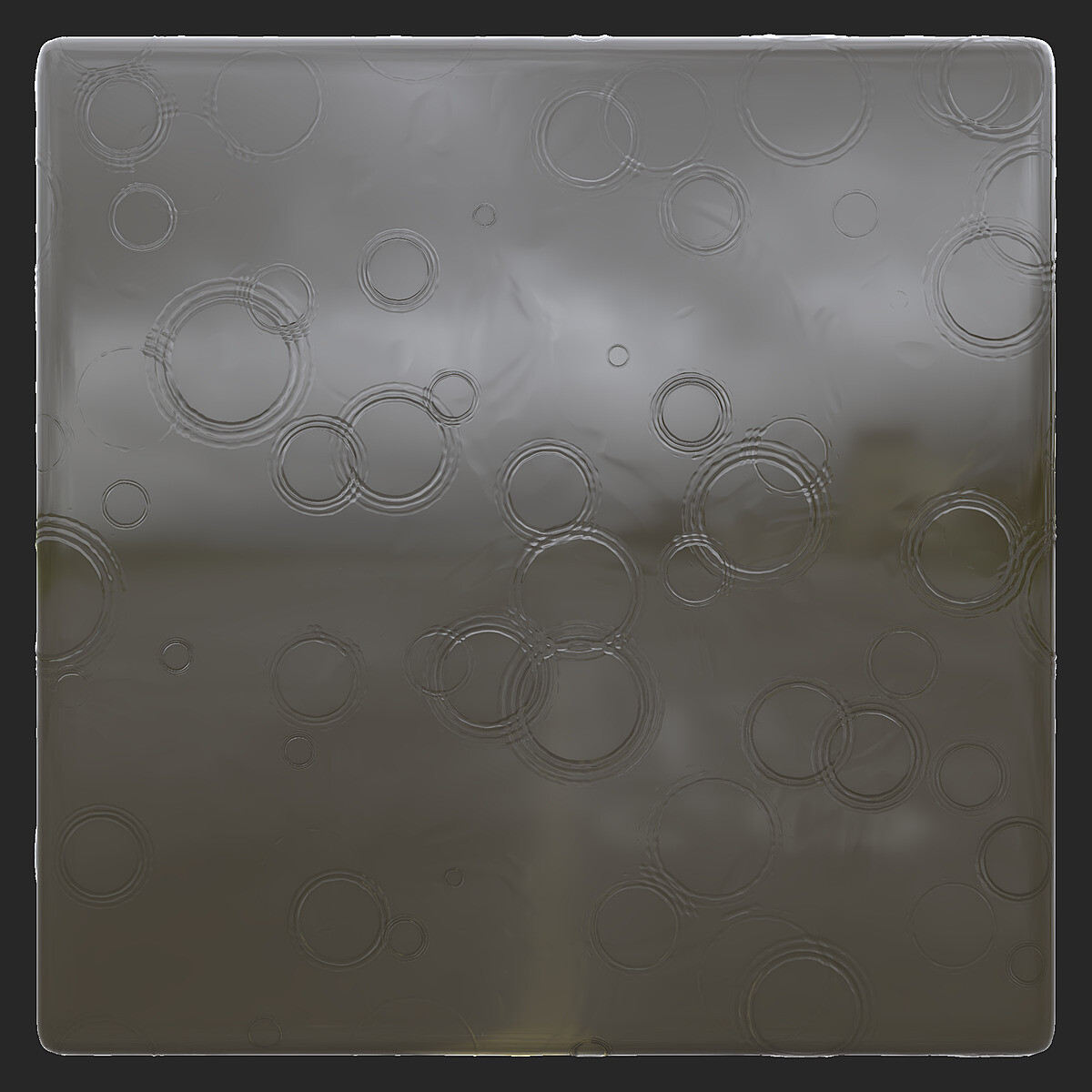 TextureCan - Rain Ripples Texture on Puddle (FREE PBR Texture)