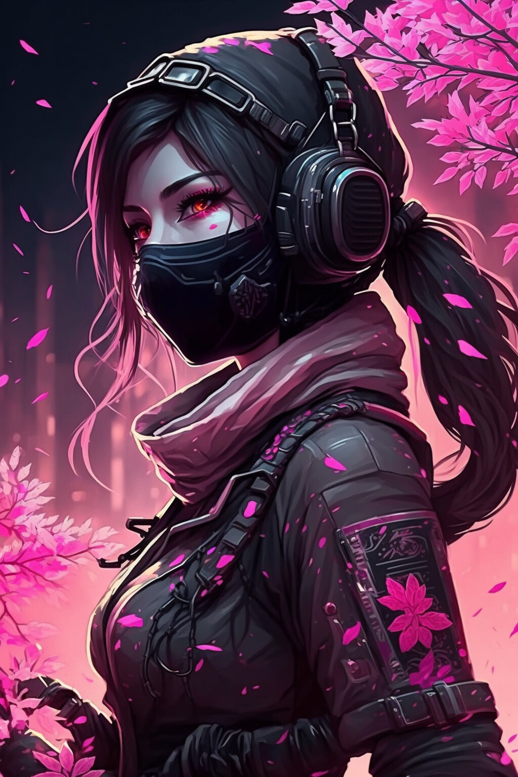 Cool Anime Girls Ninja