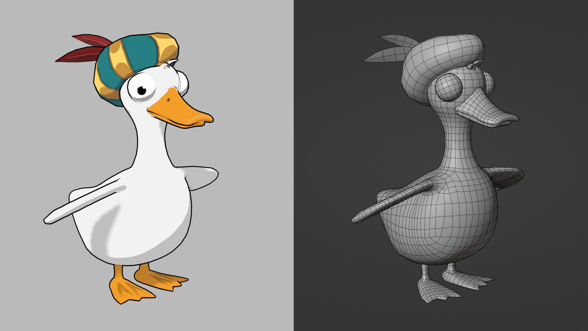 Mario Navarro - Sr.Duck 3D Model - The Lost Melody