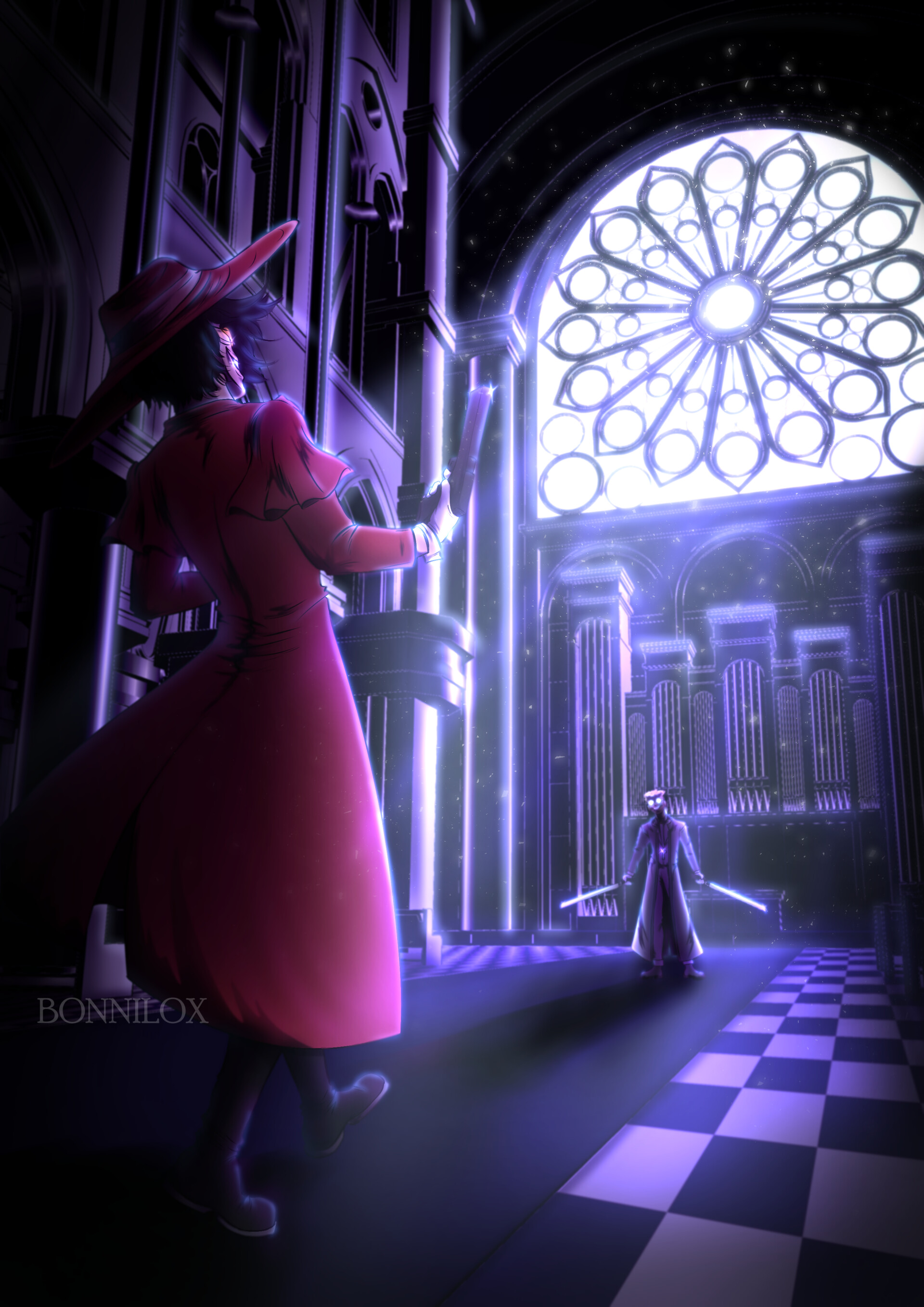 ArtStation - Vampire vs Priest