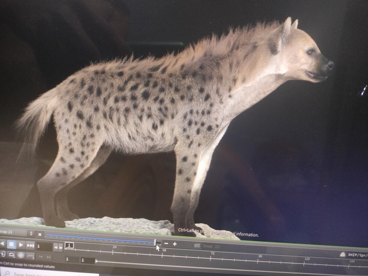 ArtStation - CGI Hyena