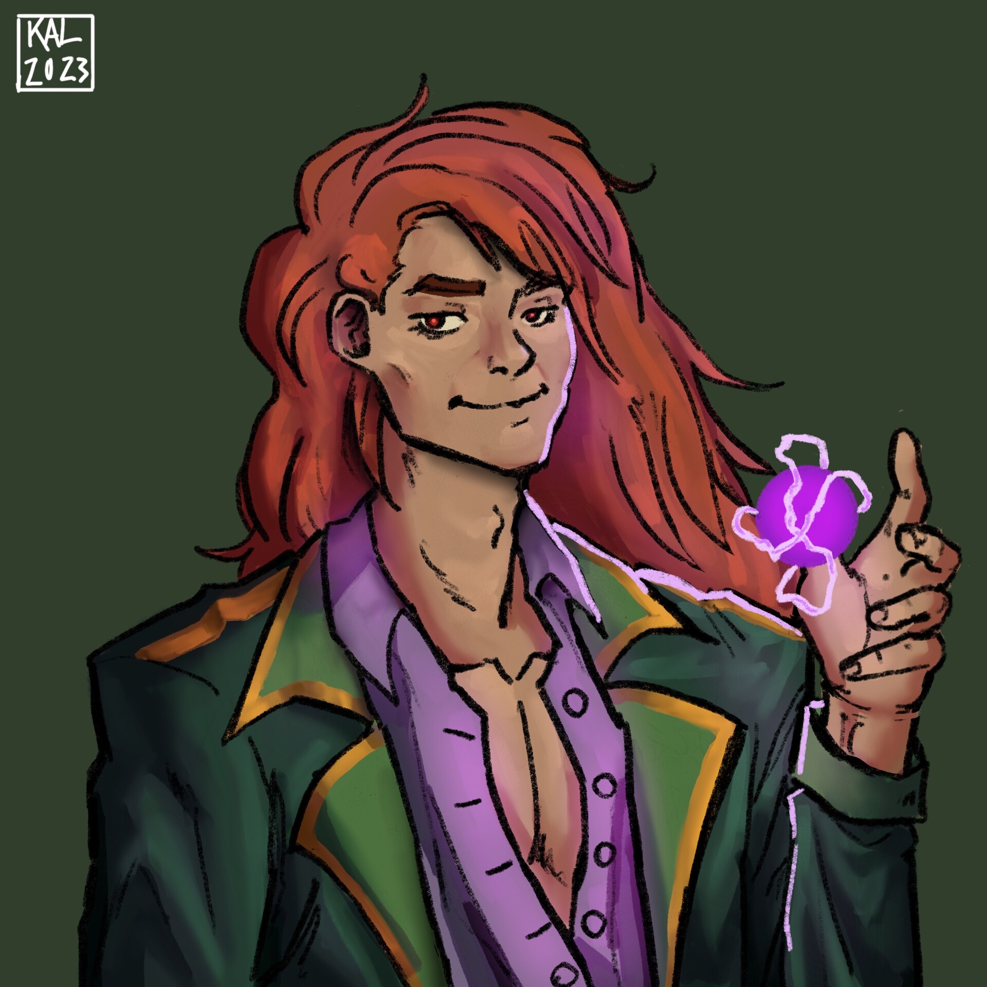 ArtStation - Gabriel Bludhaven circus wizard