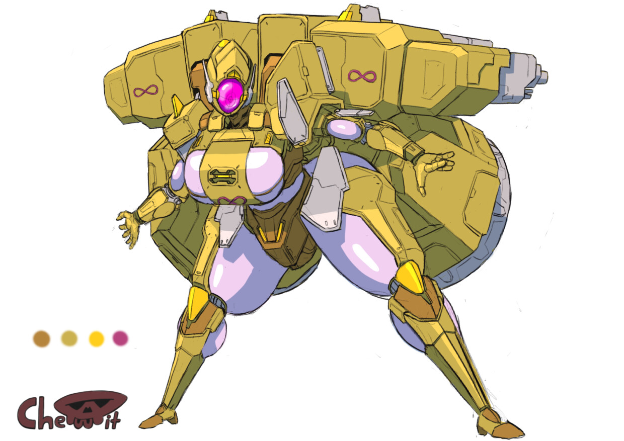 ArtStation - Infinity Mech Extreme Burst Augmentation