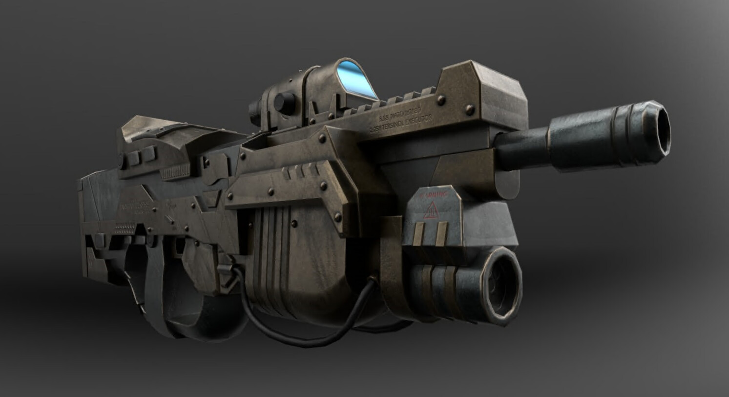 ArtStation - Sci-Fi Laser Gun