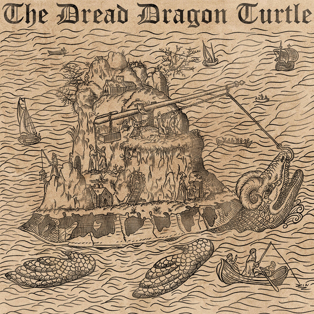 ArtStation - 1557 Dragon Turtle